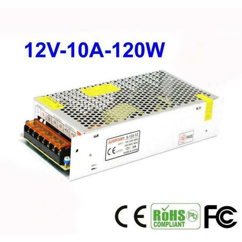 Switch Power Supply 12V 10A 120W Adapter Transformers For CCTV - TikTok ...