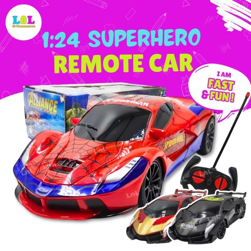 LNL Kereta Kontrol 27MHz RC 1:24 Mainan Superhero Scale 1:24 - TikTok ...