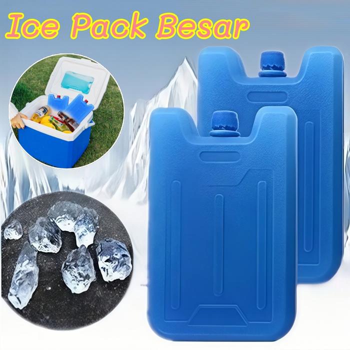 Promo Ice Pack Besar Jumbo Icepack Kotak Blue Ice Pack Gel Dry Ice ...