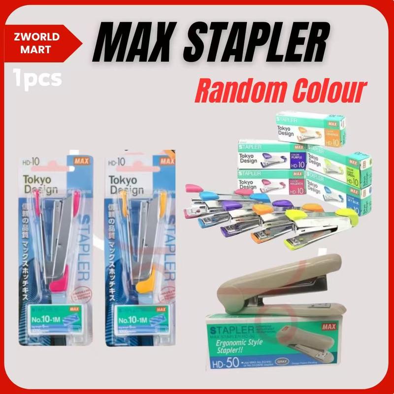 MAX Stapler HD10K (HD10 Stapler 1pcs & HD10 (Tokyo Design) - TikTok ...