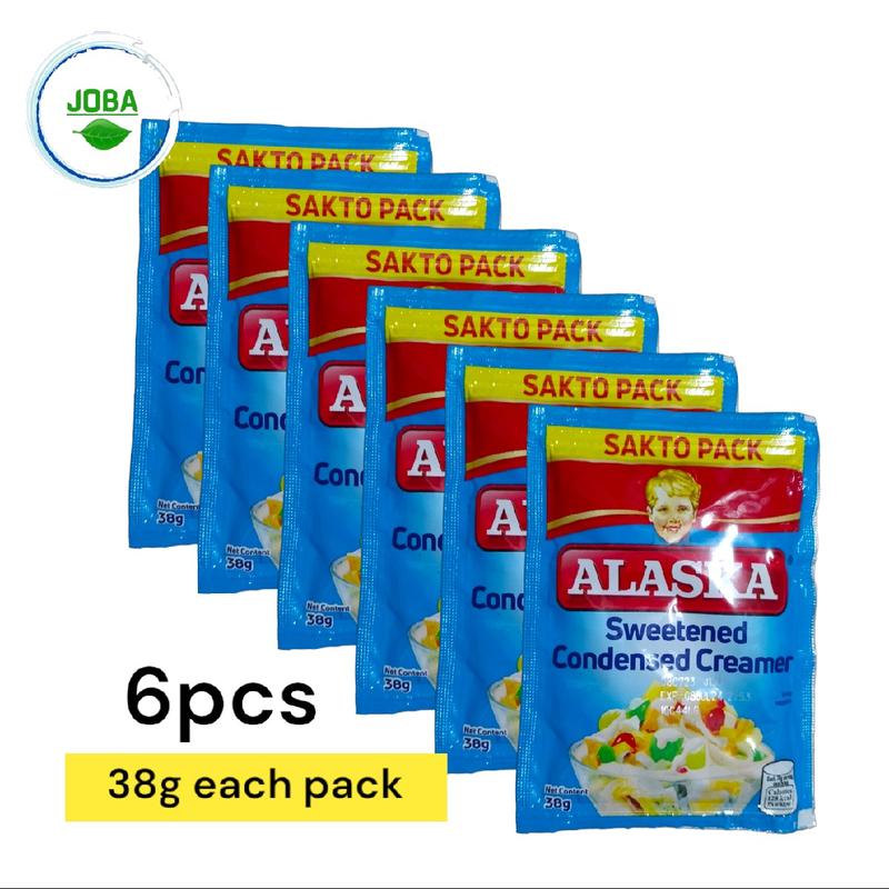 ALASKA SWEETENED CONDENSED CREAMER 6 x 38g Milk Baking Dairy - TikTok ...