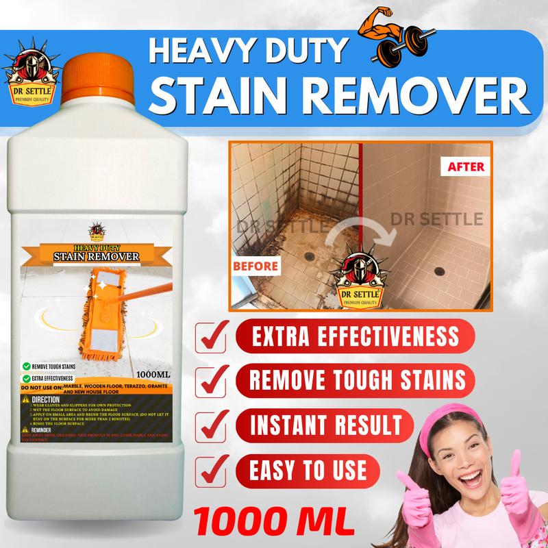 Dr Settle Heavy Duty Stain Remover Toilet Bowl Floor Cleaner Bathroom ...