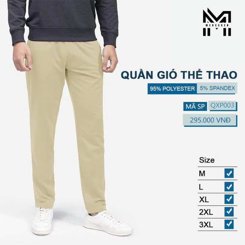 Quần Kaki Gió Menschen, Quần dài thể thao Sport nam - TikTok Shop Vietnam