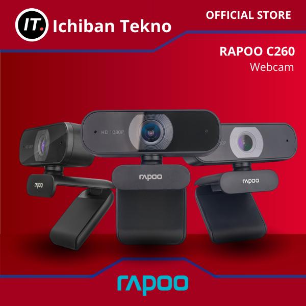 Rapoo C260 Webcam 1080P Resolution with Built in Mic - TikTok Shop ...