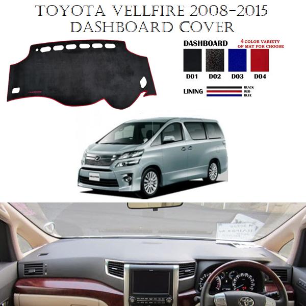 Toyota Alphard Vellfire Ah20 AH30 Dashboard Cover (Ready Stock ...