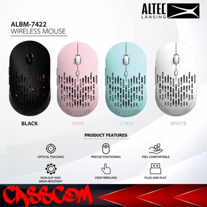 Jual Altec Lansing Mouse Wireless ALBM7422 ALBM-7422 - Black - Jakarta ...