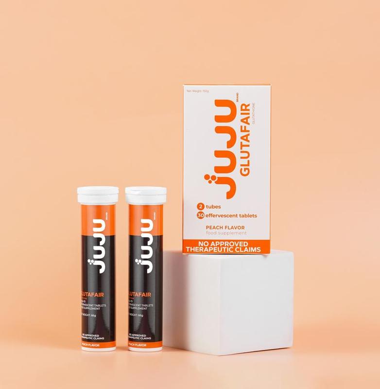 JUJU Glutafair plus Vitamin C - 1 Box (30 effervescent tablets ...