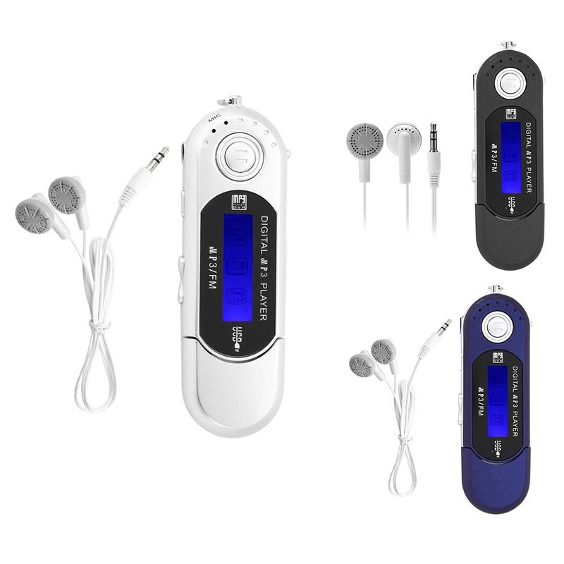 MP3 Player with Earphone 8GB, Portable Music MP3 USB Player with ...