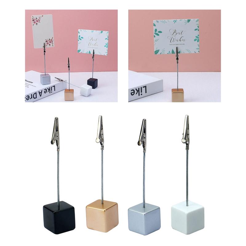 Translucent Resin Memo Clip Stand with Crocodile Clip Ideal for ...