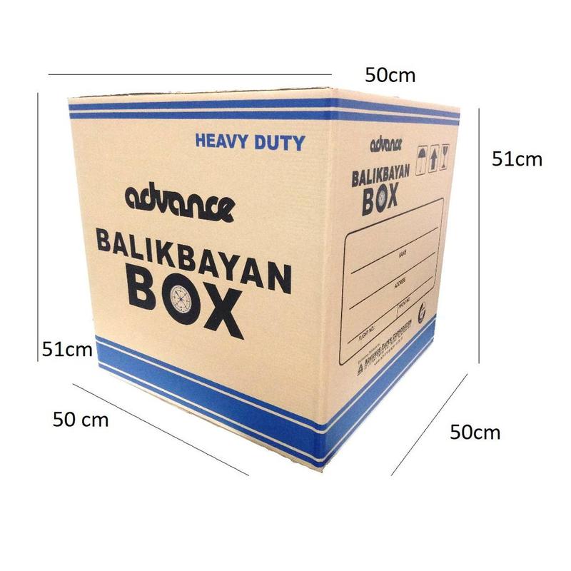 5 Pieces Heavy Duty Brown Balikbayan Box Storage Box - TikTok Shop ...