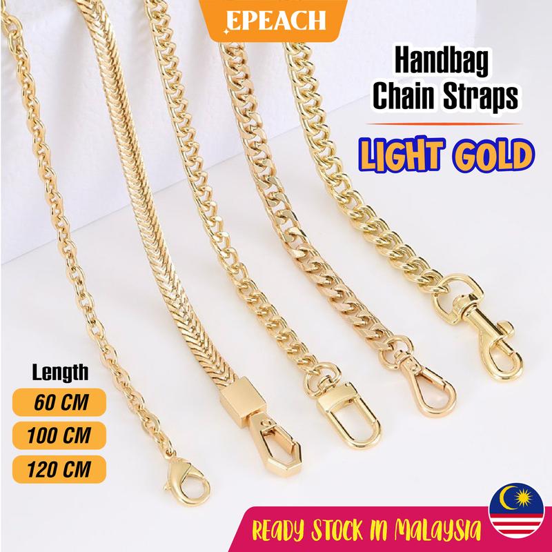 epeach Handbag Metal Chain Strap Light Gold | Tali Rantai Be - TikTok ...
