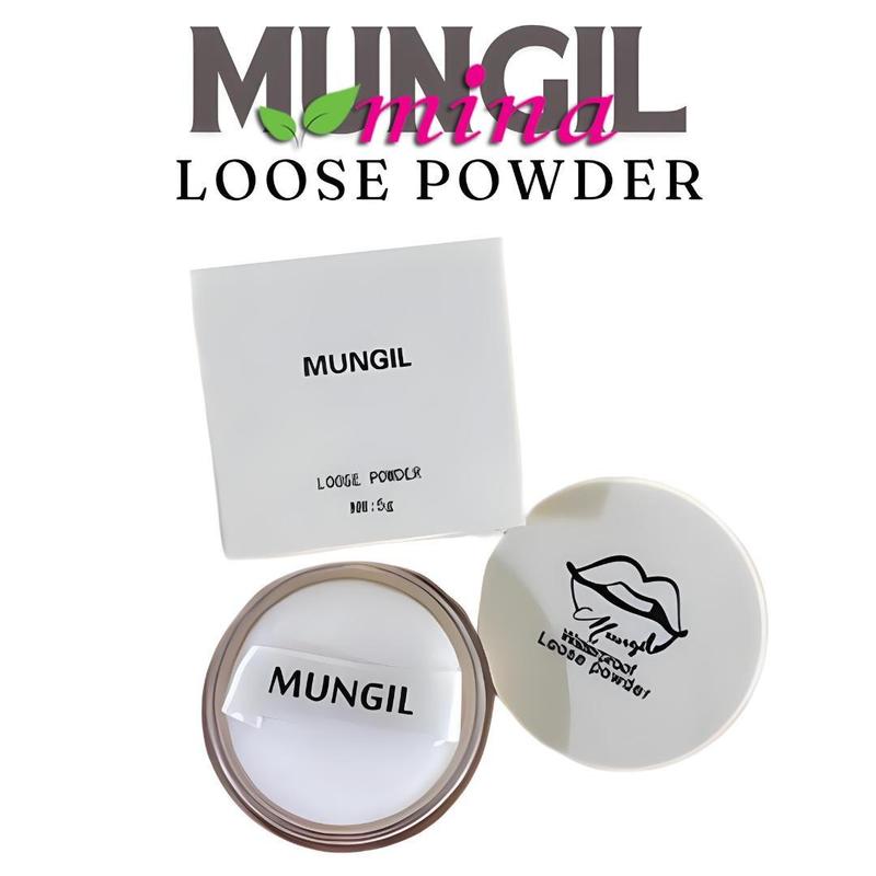 MUNGIL Loose Powder 5gm Waterproof Brighthening Oils Control - TikTok ...