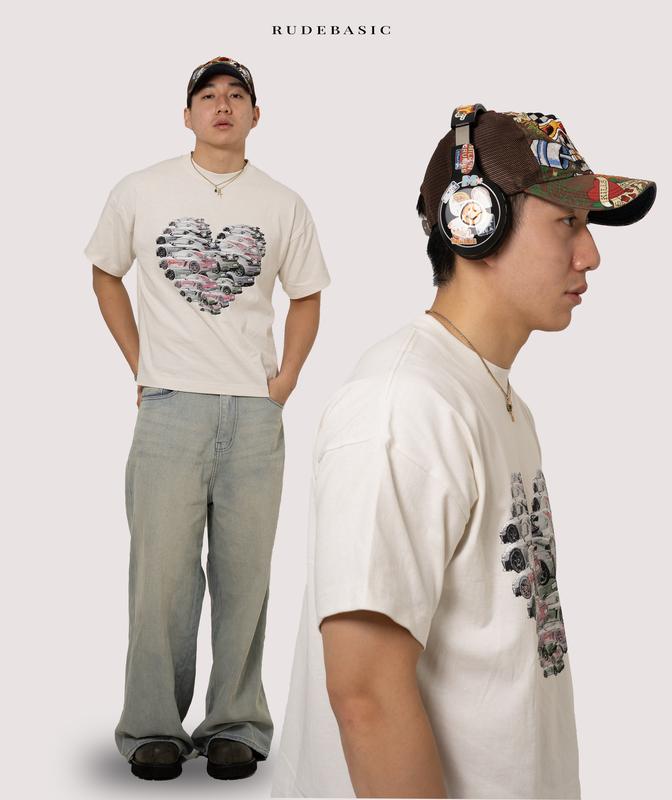 RUDEBASIC - Posye Tiny Tee - Heavy Weight Cotton [UNISEX] | Tshirt - Shop | Tokopedia