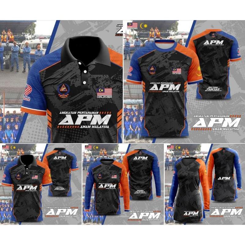 Baju-T Pertahanan Awam Malaysia, Edisi Baharu 2024, APM Polo - TikTok ...