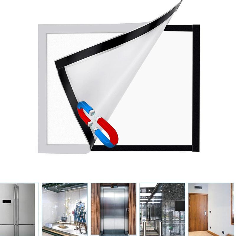 Bingkai Foto Magnetik, Saiz A4, Papan Paparan Magnetik, Pemegang ...