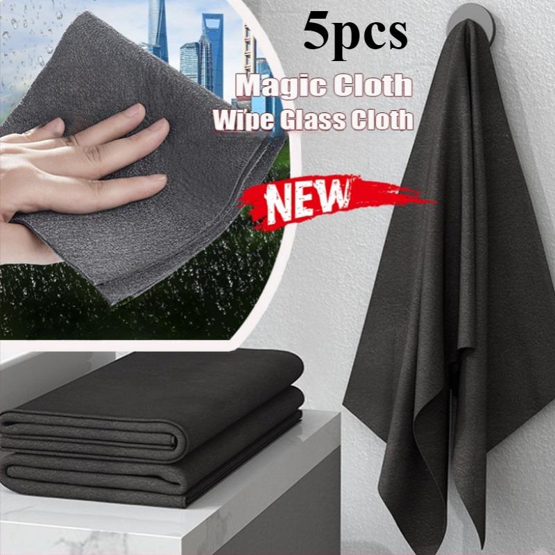 Kain Kaca Ajaib Microfiber, Set 5 PCS, Penyerap Super, Tuala - TikTok ...