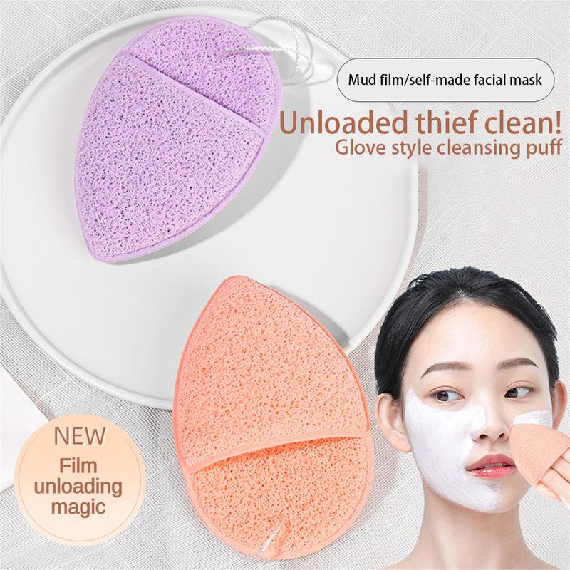 Face Wash Sponge Cleaning Puff Washing Sponge Facial Cleansing - TikTok ...