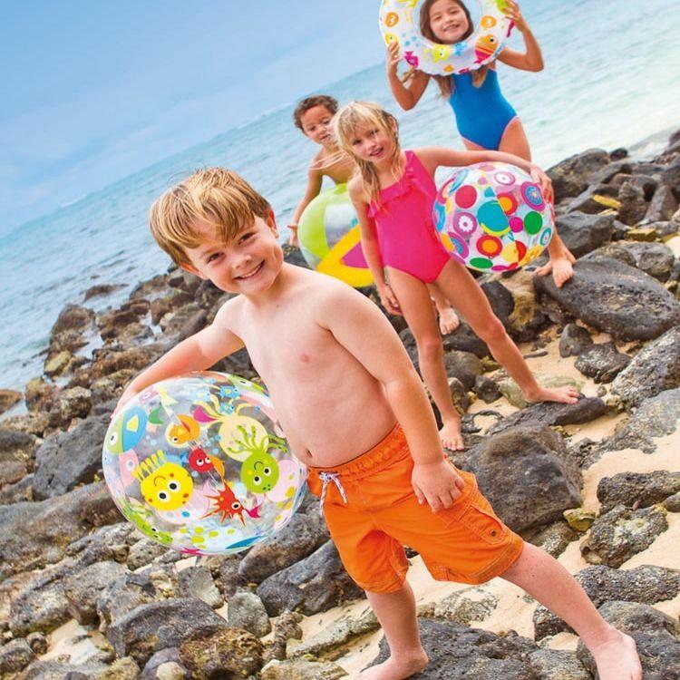 Inflatable Toy Ball Beach Ball Children's Early Education Swimming ...