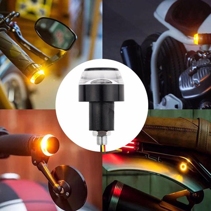 1Pcs Motorcycle Turn Signal LED Light Indicator Blinker Handle - TikTok ...