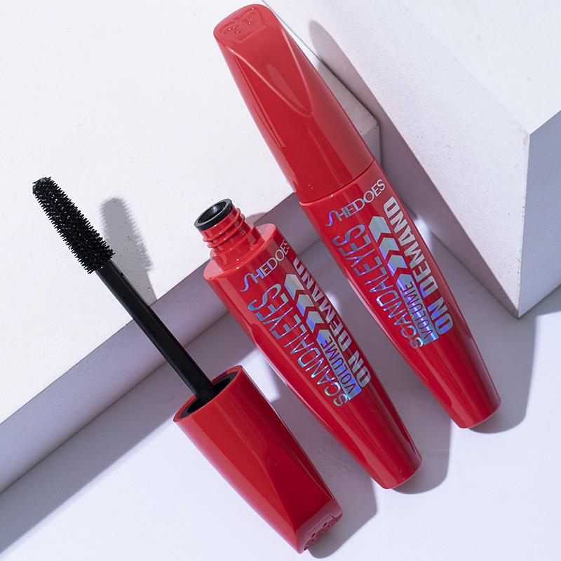 Makeup Shedoes Mascara Waterproof Thick Curl Long Not Smudge Mascara ...