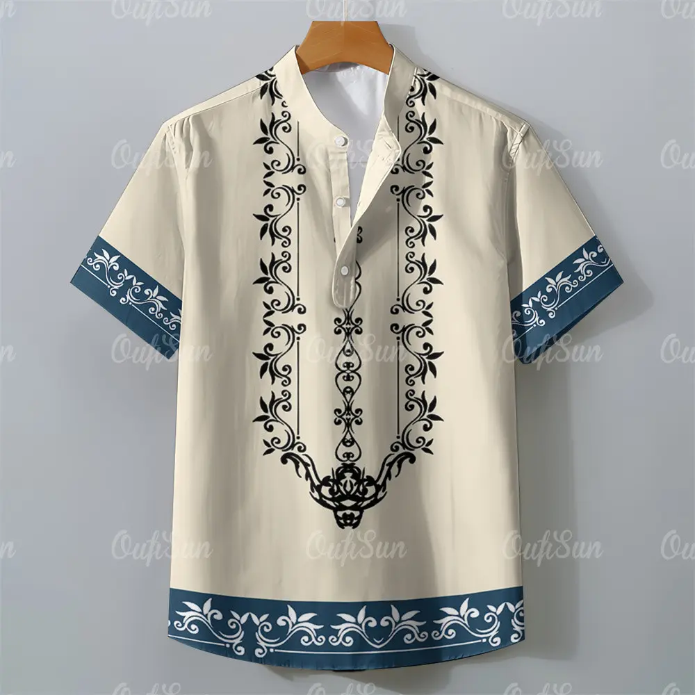 Vintage Barong Polo Shirts For Men Casual Plus Size Men's Tops - TikTok ...