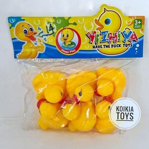 Mainan anak bebek cit isi 6 bahan karet mainan mandi - Shop | Tokopedia
