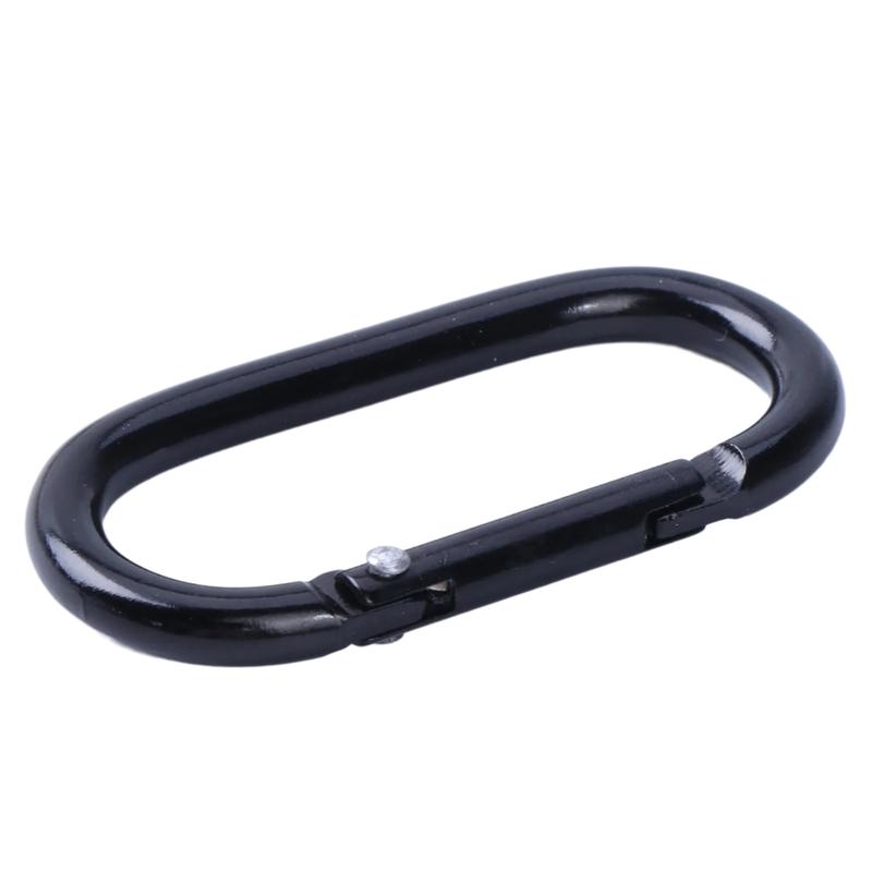 Spring Locking Carabiner Aluminum Alloys Carabiner Hook Clip Locking ...