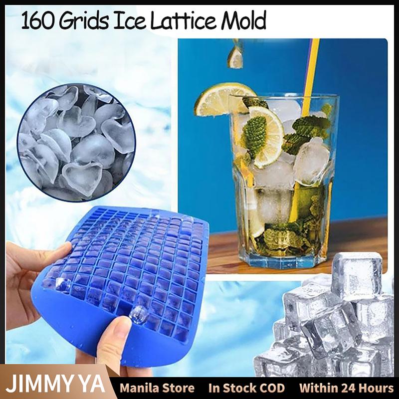 160 Grids Silicone Ice Cube Trays 1X1cm Small Ice Maker DIY Creative ...