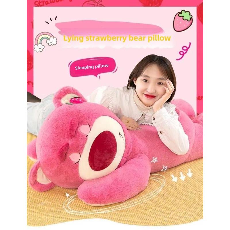 Patung Beruang Lotso, Anak Patung Beruang Strawberi, Hadiah Beruang ...
