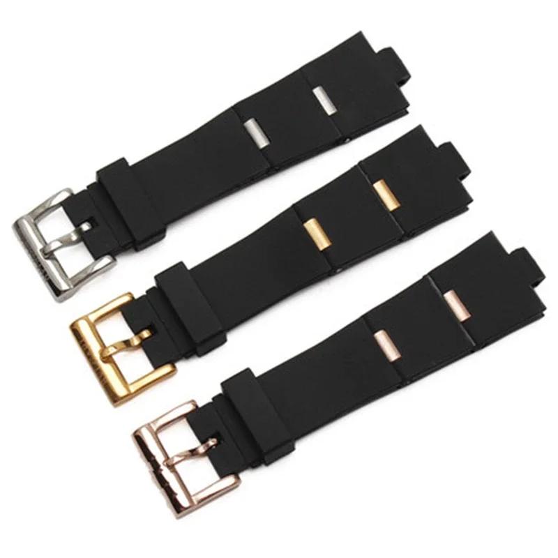 Tali Jam Tangan Getah, Untuk Bvlgari, 22mm dan 24mm, Mulut Ditinggikan ...