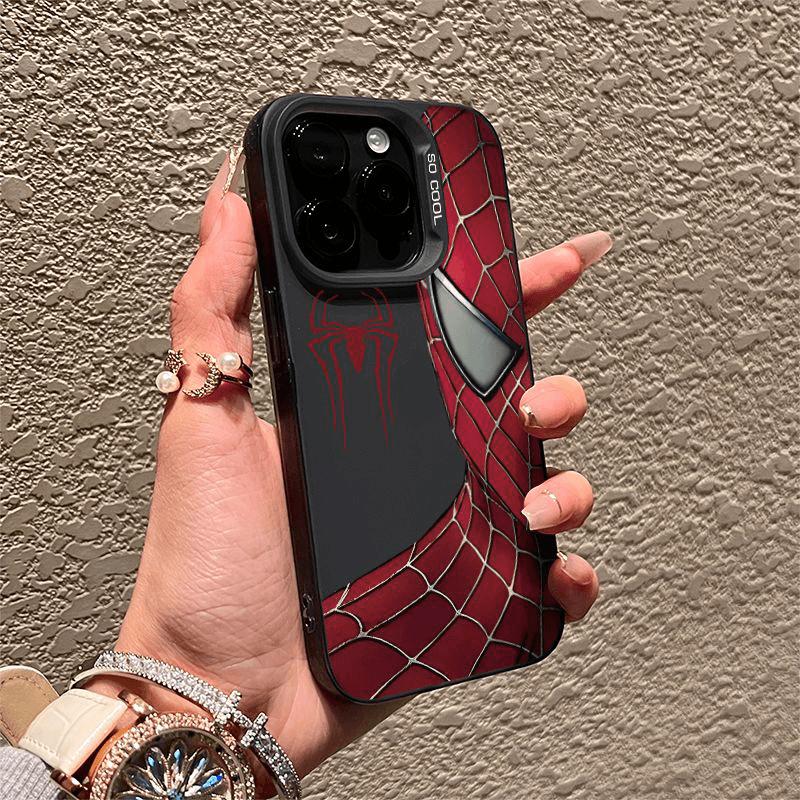 Sarung Telefon Spider-Man, Rekaan Separuh Muka, Serasi denga - TikTok ...