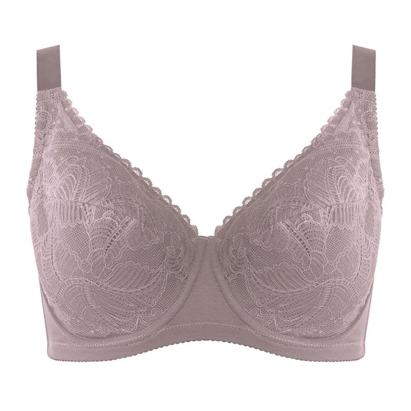 XIXILI RIVERA HIGH PANELED FULL CUP BRA - BROWN - TikTok Shop Malaysia