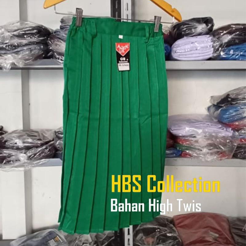 Rok panjang Hijau MI / SD model RA (rempel atas/full) Seraga - Shop ...