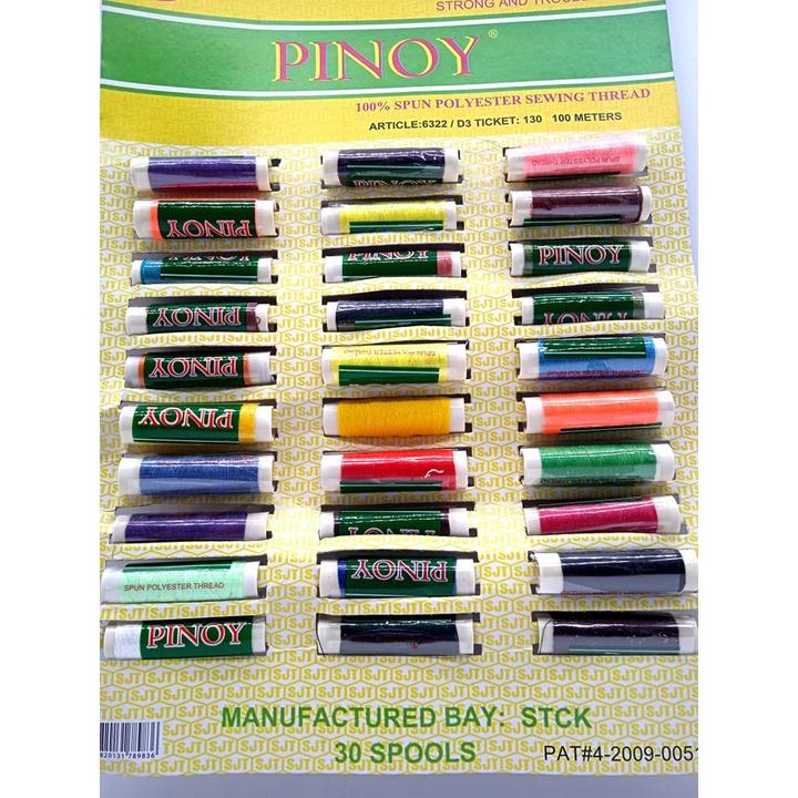 EARTH&PINOY Sinulid/thread 30 pieces/1 pack - TikTok Shop Philippines