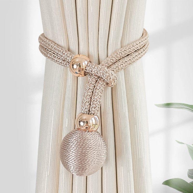 Simple Curtain Grommets Tiebacks Adjustable Artifact Curtain - TikTok ...