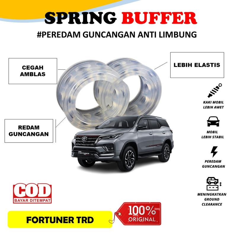 Spring Buffer Mobil Fortuner TRD Karet Damper Peredam Getara - Shop ...
