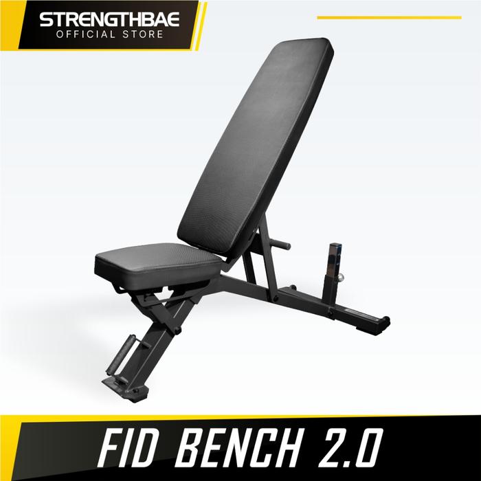 Jual FID Bench 2.0 STRENGTHBAE Flat Incline Decline Adjustable Bench ...