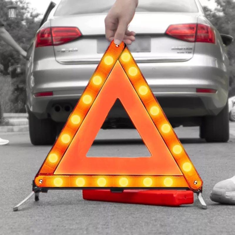Car Early Warning Device Signage Reflective Triangle Car Safety ...