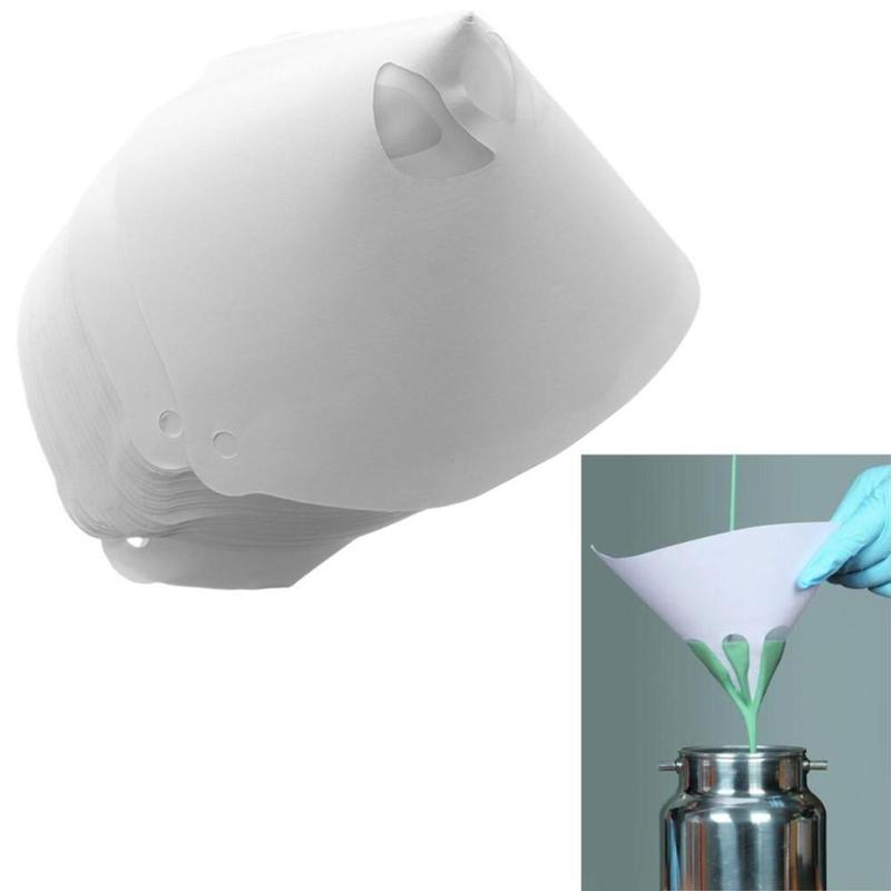 【READY STOCK】50PCS DISPOSABLE PAPER CONE PAINT FILTER - TikTok Shop ...