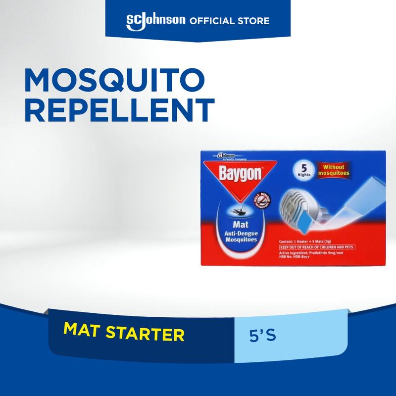 Baygon Anti Mosquito Electric Mat- Starter - TikTok Shop Philippines