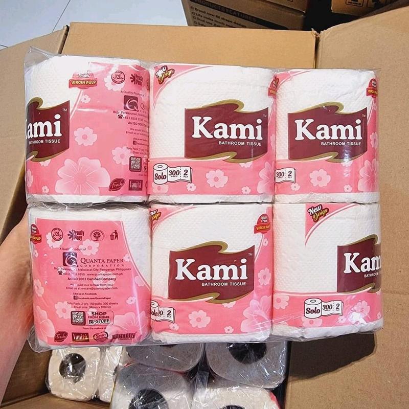KAMI Bathroom Tissue Roll 11+1 2ply Toilet - TikTok Shop Philippines