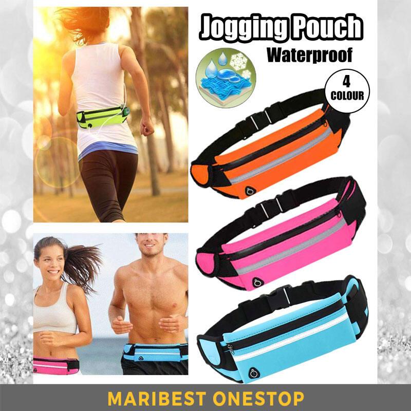 JB109 Jogging Bag Running Waist Bag Fitness Belt Bags Reflective ...