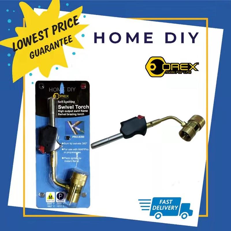 OREX PRO - 8390 23CM SWIVEL TORCH SELF IGNITING BRAZING TORCH - TikTok ...
