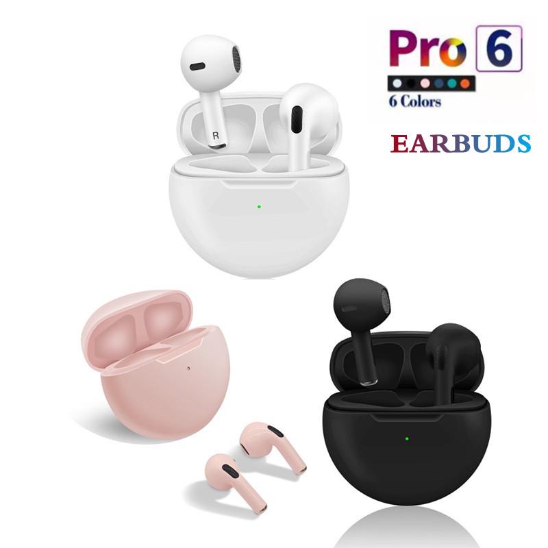 Original Air Pro 6 TWS Wireless Headphones Fone Bluetooth Earphones ...
