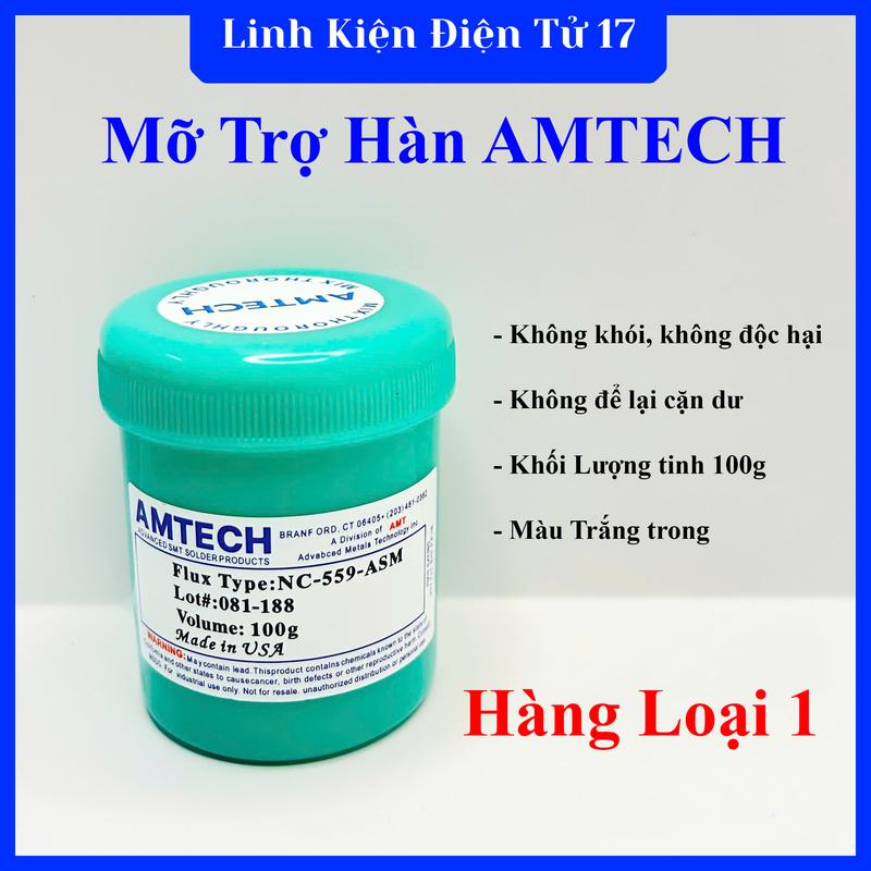 Mỡ trợ hàn, Keo hàn Amtech NC-559-ASM 100g (hàng loại 1) xan - TikTok ...