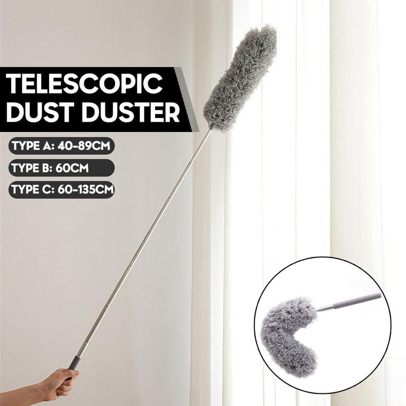 280cm Long Retractable Dusting Duster, Round Head Fine Fiber - TikTok ...