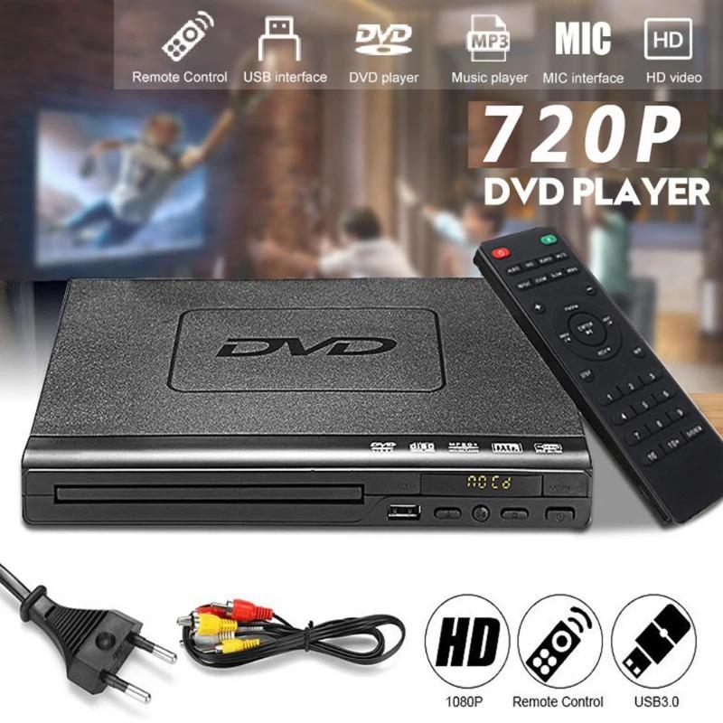 1080P Desktop DVD Media Player for TV Region AV Output USB Top - TikTok ...