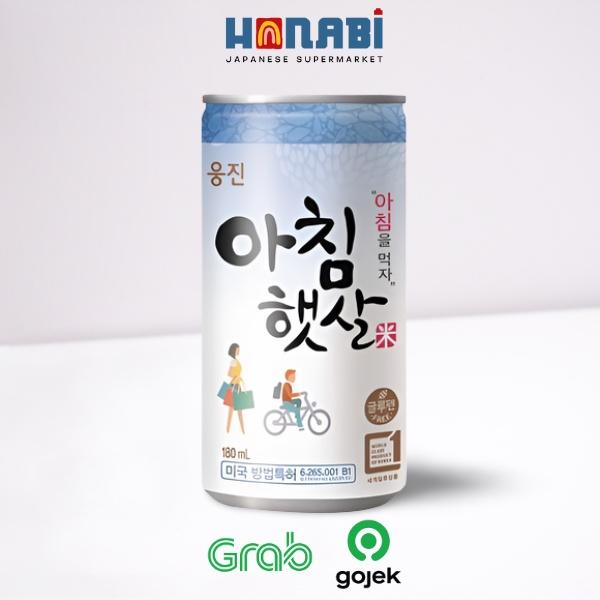 Woongjin Morning Rice Can 180ml - Minuman Beras Traditional Made - Shop ...