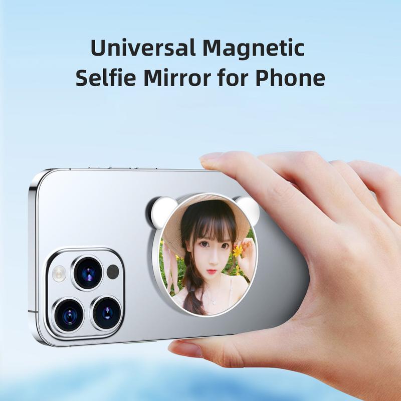 Universal Magnetic Selfie Mirror for Phone Back Camera Selfi - TikTok ...