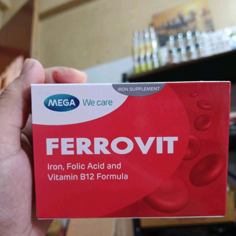 Ferrovit Iron, Folic Acid and Vitamin B12 Formula 10capsules - TikTok ...